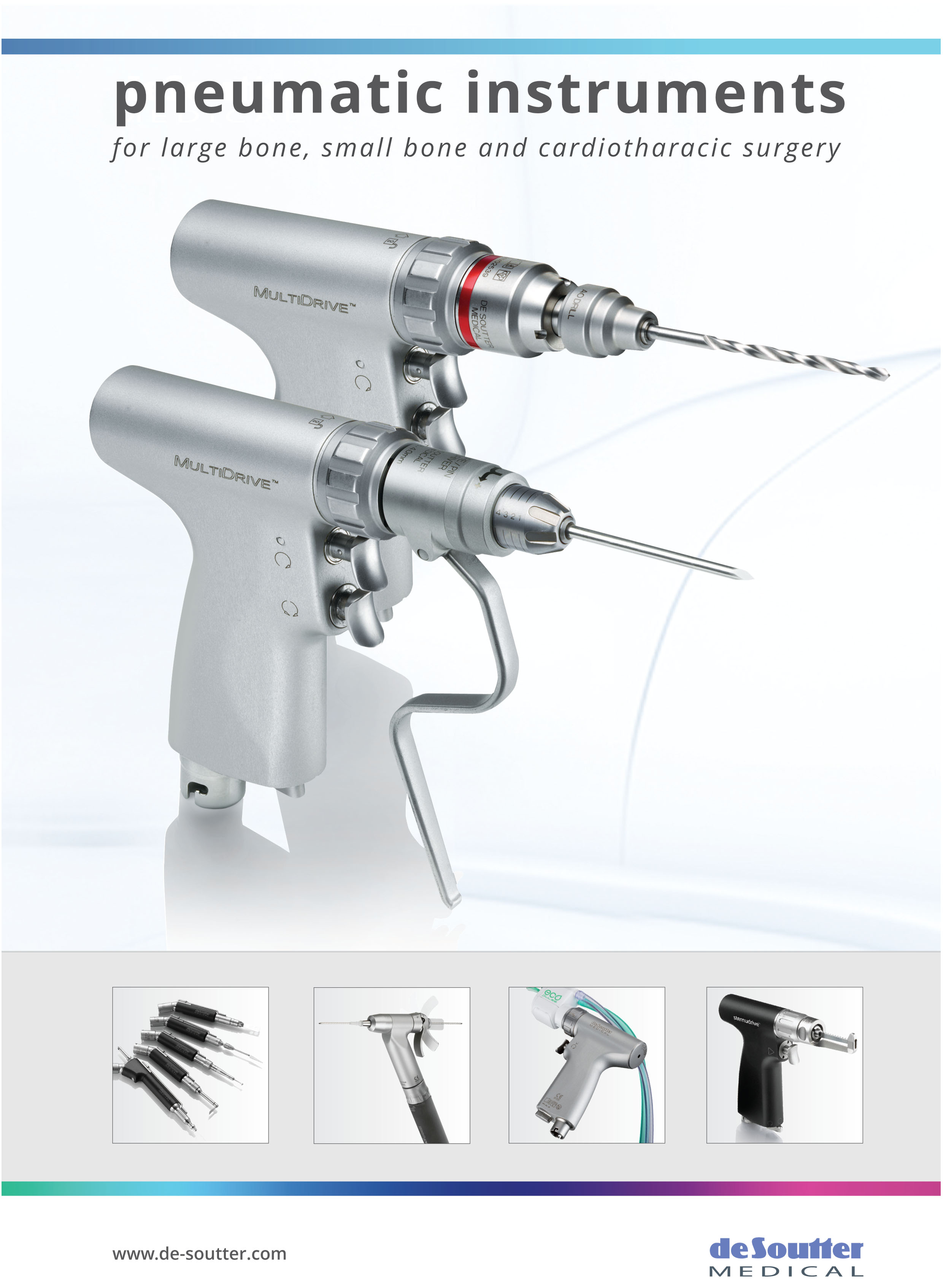 MultiDrive - Pneumatic - Large Bone - Products | deSoutter Medical